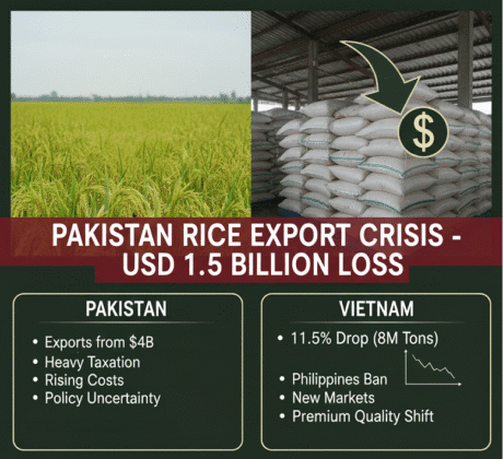 Pakistan’s Rice Exports Drop — Industry Sounds the Alarm - Agri-Crop